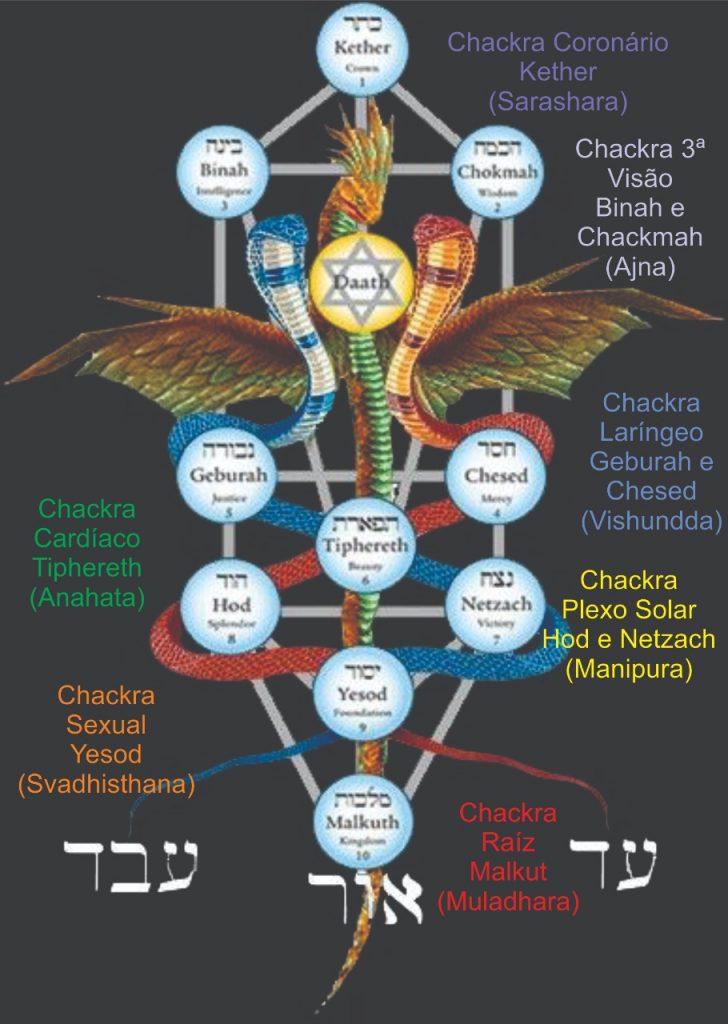 A Kabbala e os Chakras - Baú Místico